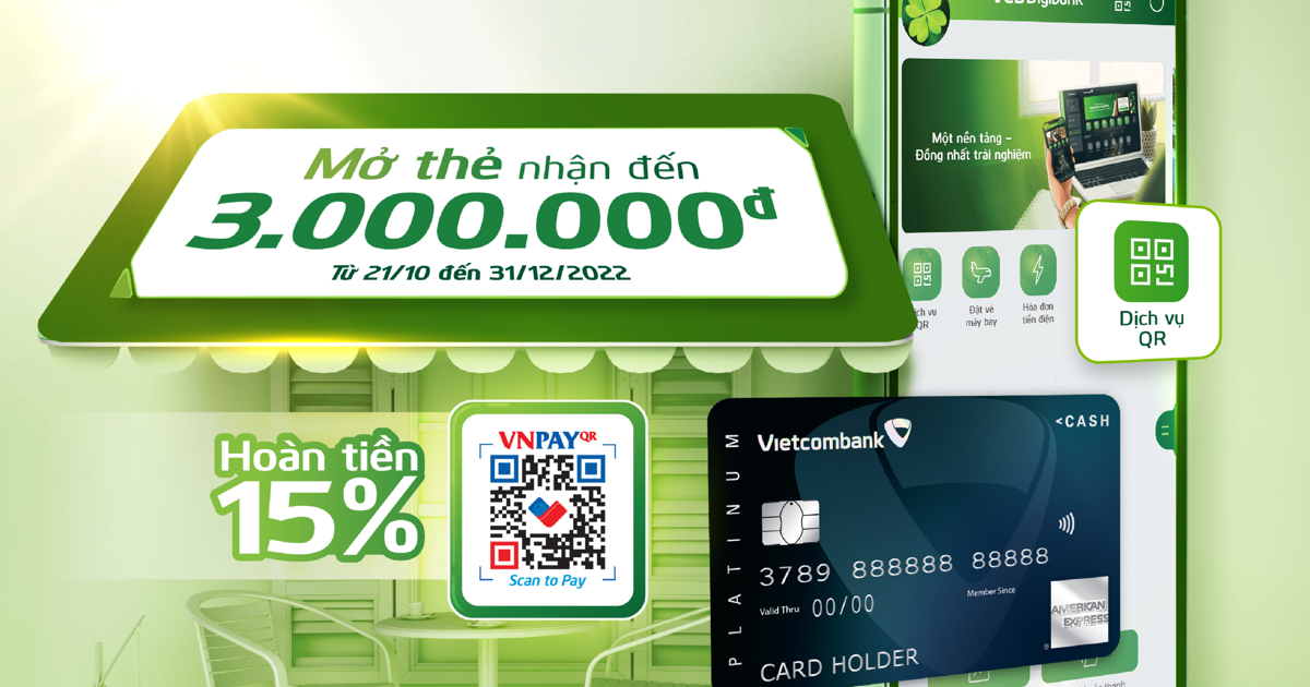 Nhiều ưu đãi cùng thẻ Vietcombank American Express - VnEconomy