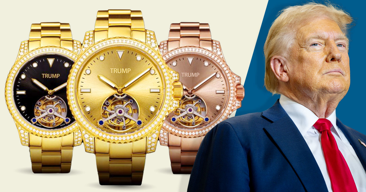 Ông Donald Trump sản xuất đồng hồ, mức giá ngang với Rolex và Piguet ...