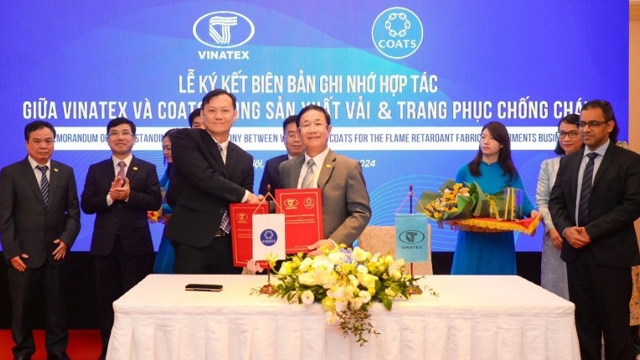 Vinatex Partners with COATS to Elevate Fire-Resistant Fabric Production ...