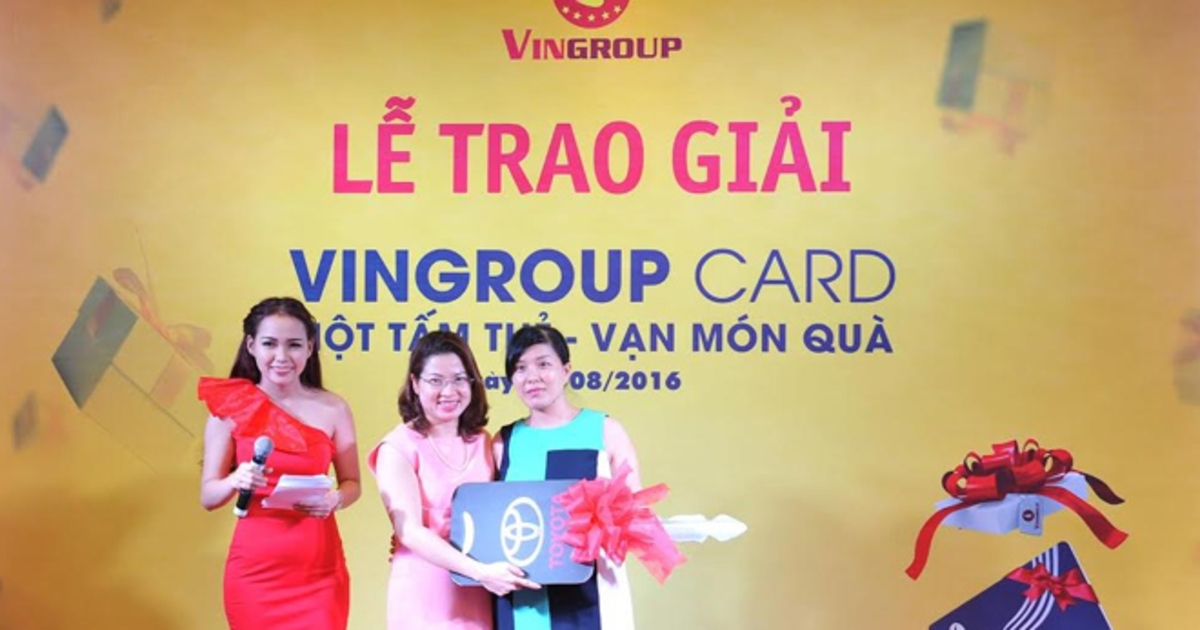 Vingroup Card trao thưởng hơn 7 tỷ đồng - VnEconomy