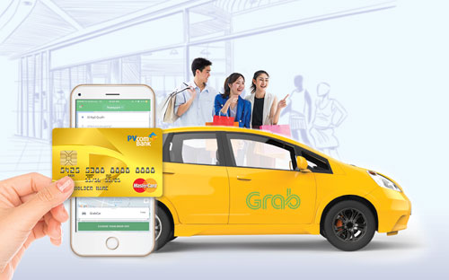 Mở thẻ PVcomBank miễn phí, giảm 50% cước Grab - VnEconomy