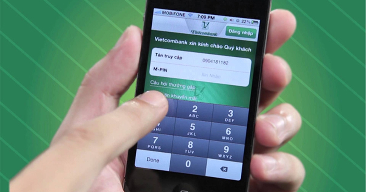 Giao dịch an toàn và bảo mật hơn với VCB-Mobile B@nking - VnEconomy