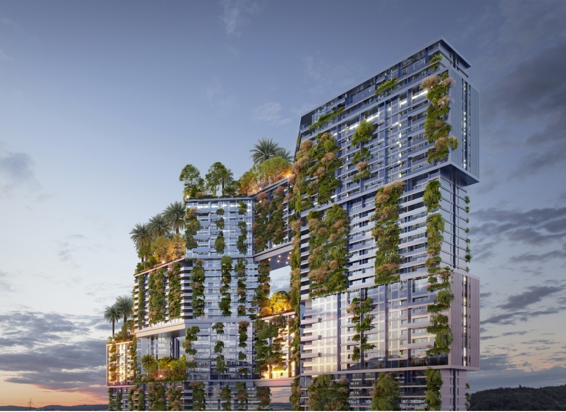 Sky Forest - Tòa nhà biểu tượng với 8 công viên và 1000 khu vườn trên không