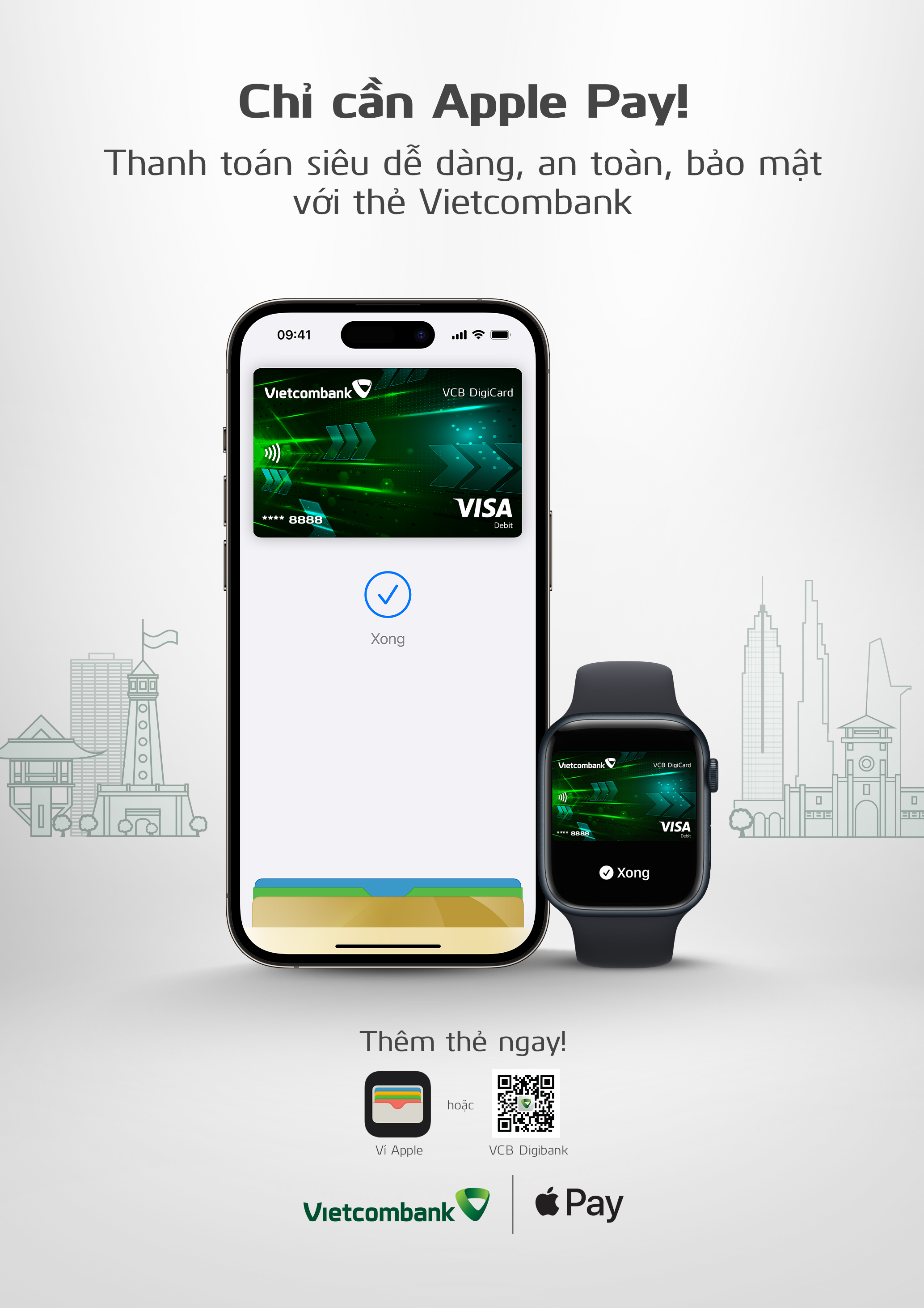 Vietcombank giới thiệu Apple Pay đến khách hàng - VnEconomy