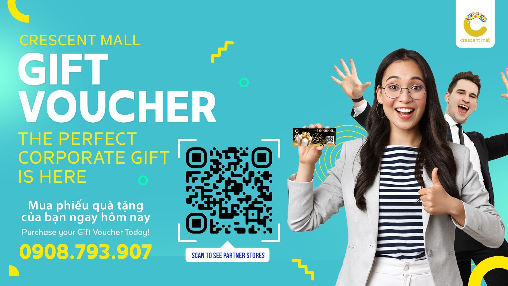 Crescent Mall Gift Voucher - Lựa chọn quà tặng hoàn hảo cho mọi người - VnEconomy