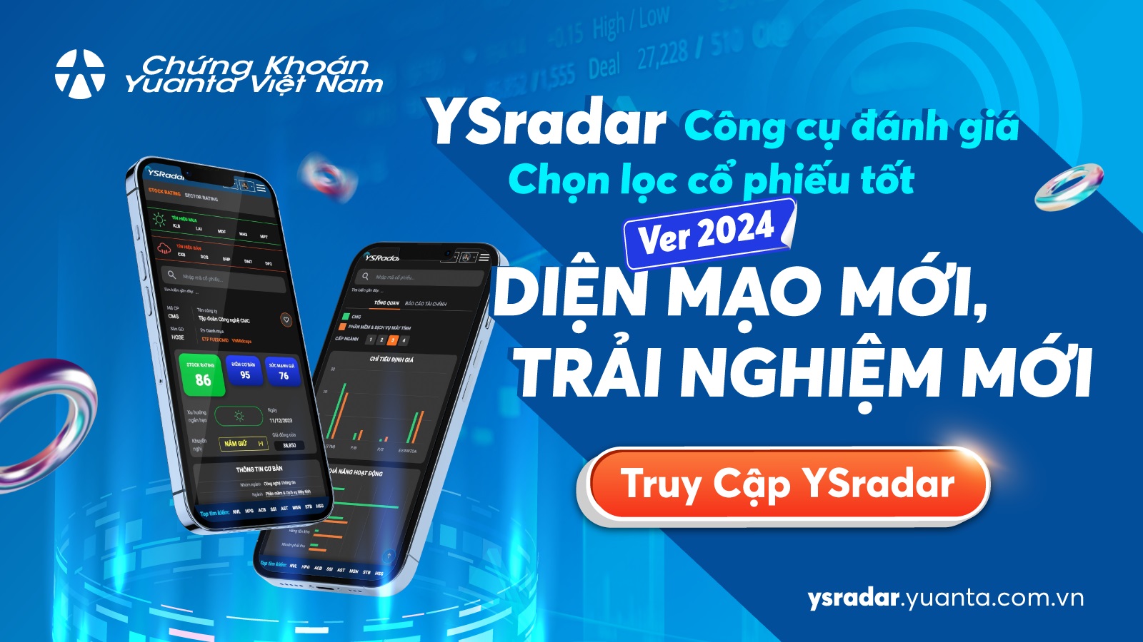 YSradar - Sự kết hợp hoàn hảo cho quyết định đầu tư thông minh - VnEconomy
