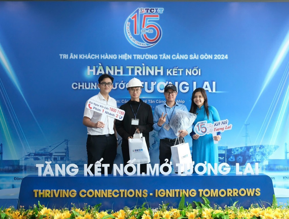 Tân cảng Sài Gòn - Từ “hành trình kết nối” đến khát vọng “chung bước ...