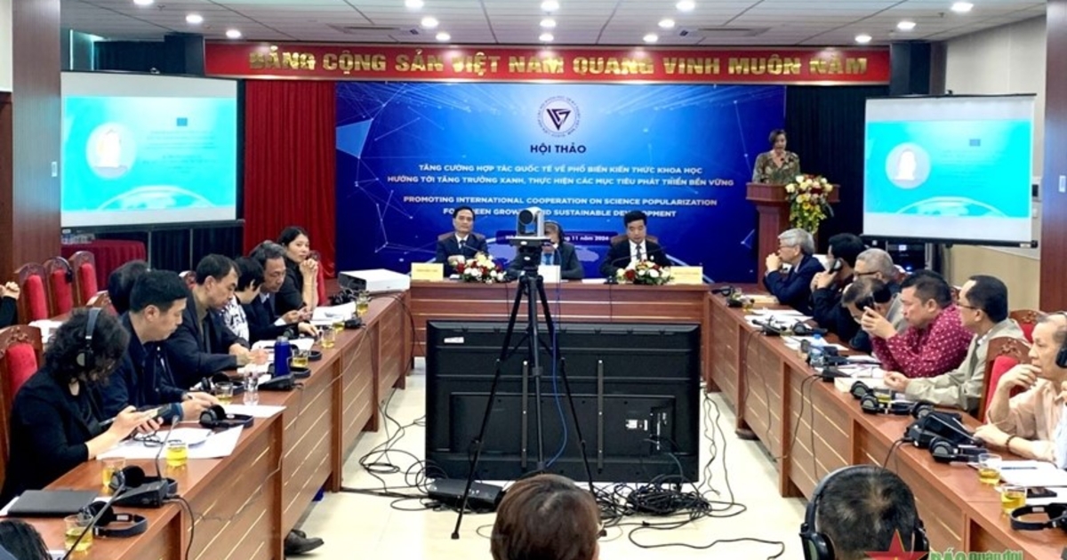 Hợp tác quốc tế về khoa học hướng tới tăng trưởng xanh, phát triển bền ...