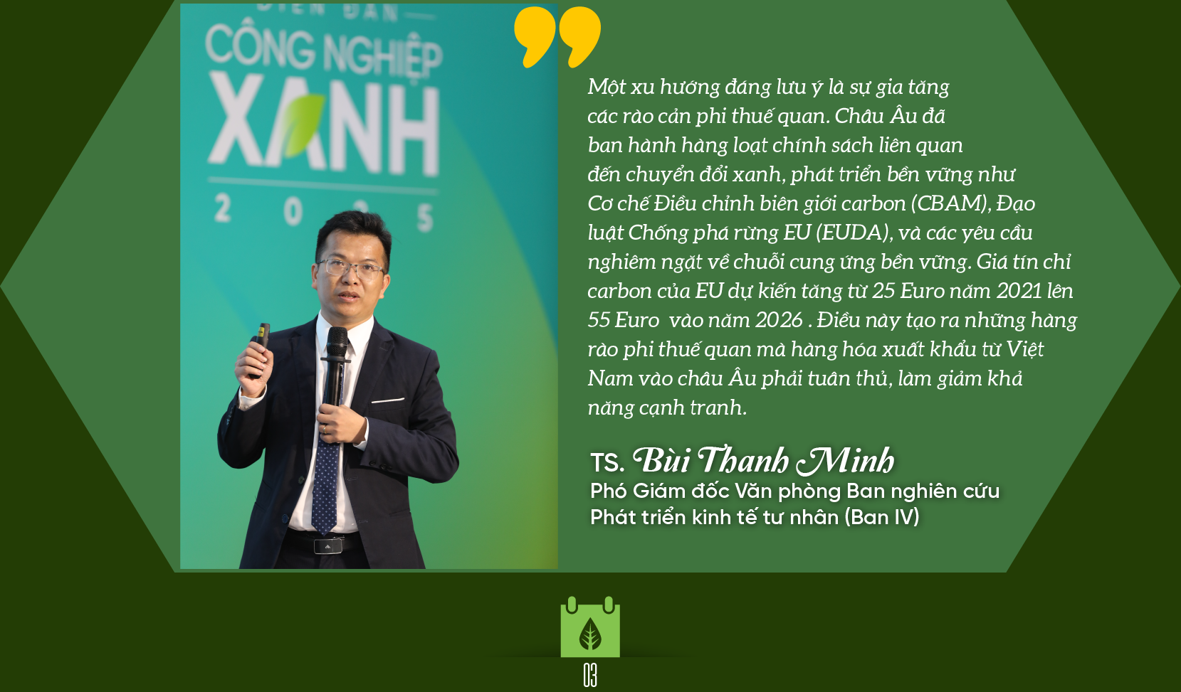 Công nghiệp xanh và bước ngoặt chiến lược lịch sử - VnEconomy